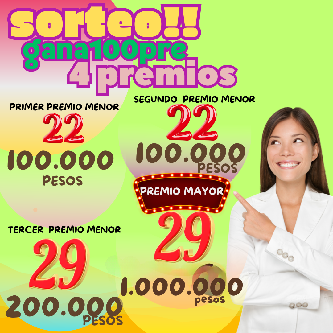 A💃🌹💋🩷SORTEO GANA100PRE 4 PREMIOS 22/ MARZ 2 PREMIOS MENORES POR 🏅100. ...